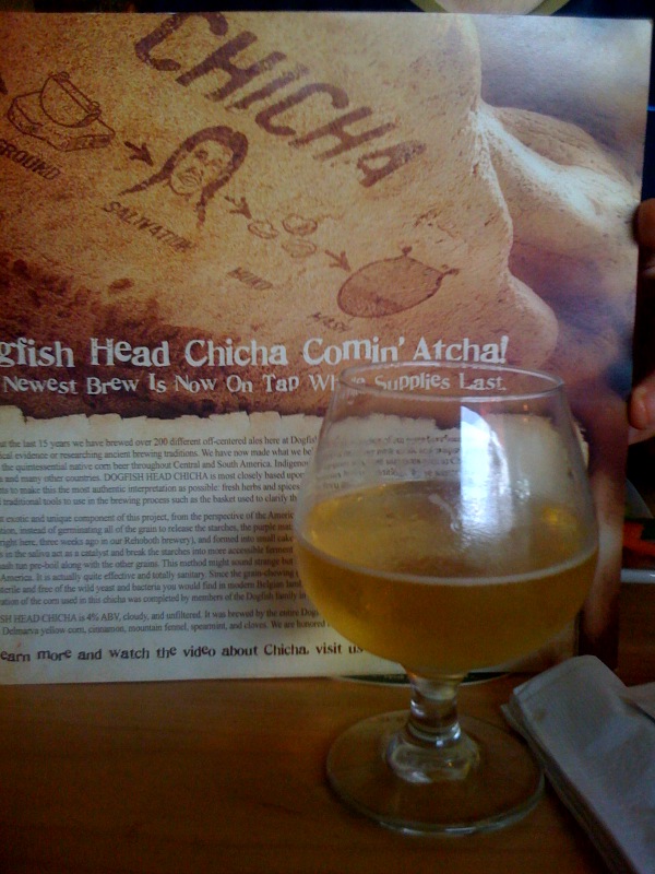Dogfish Head Chicha | WeirdBeerGirl.com
